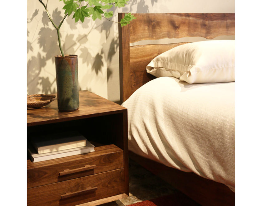 Modern Live Edge Bed Frame | Handcrafted Bed – The Joinery