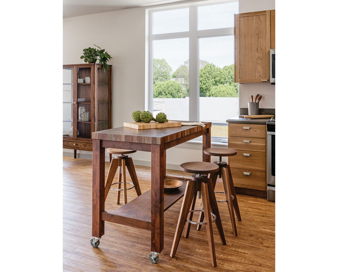 Handmade Wooden Butcher Block Island | Handcrafted in Oregon – The Joinery